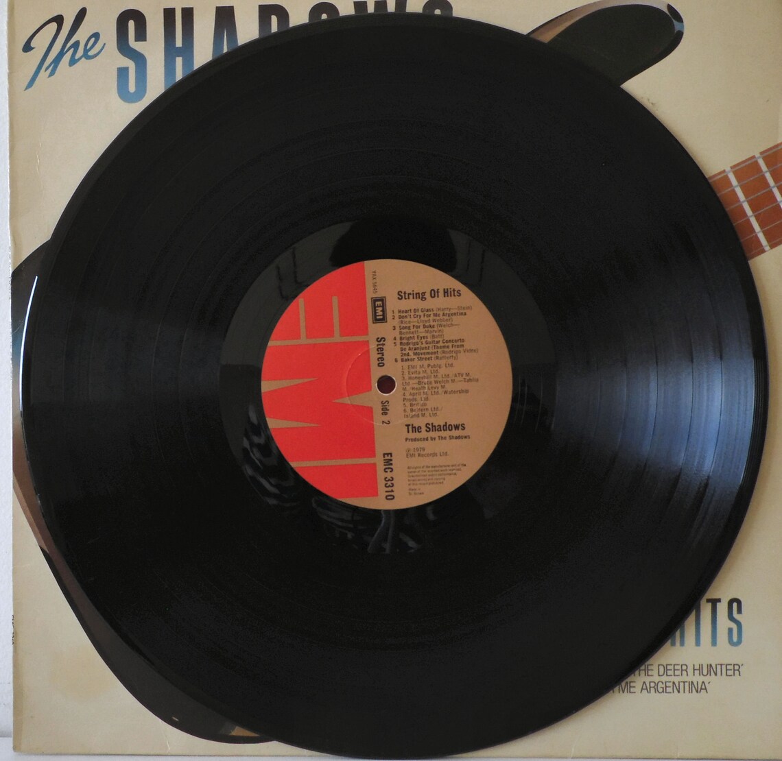The SHADOWS String of Hits 1979 UK Issue Original Vinyl Lp Album 33rpm ...