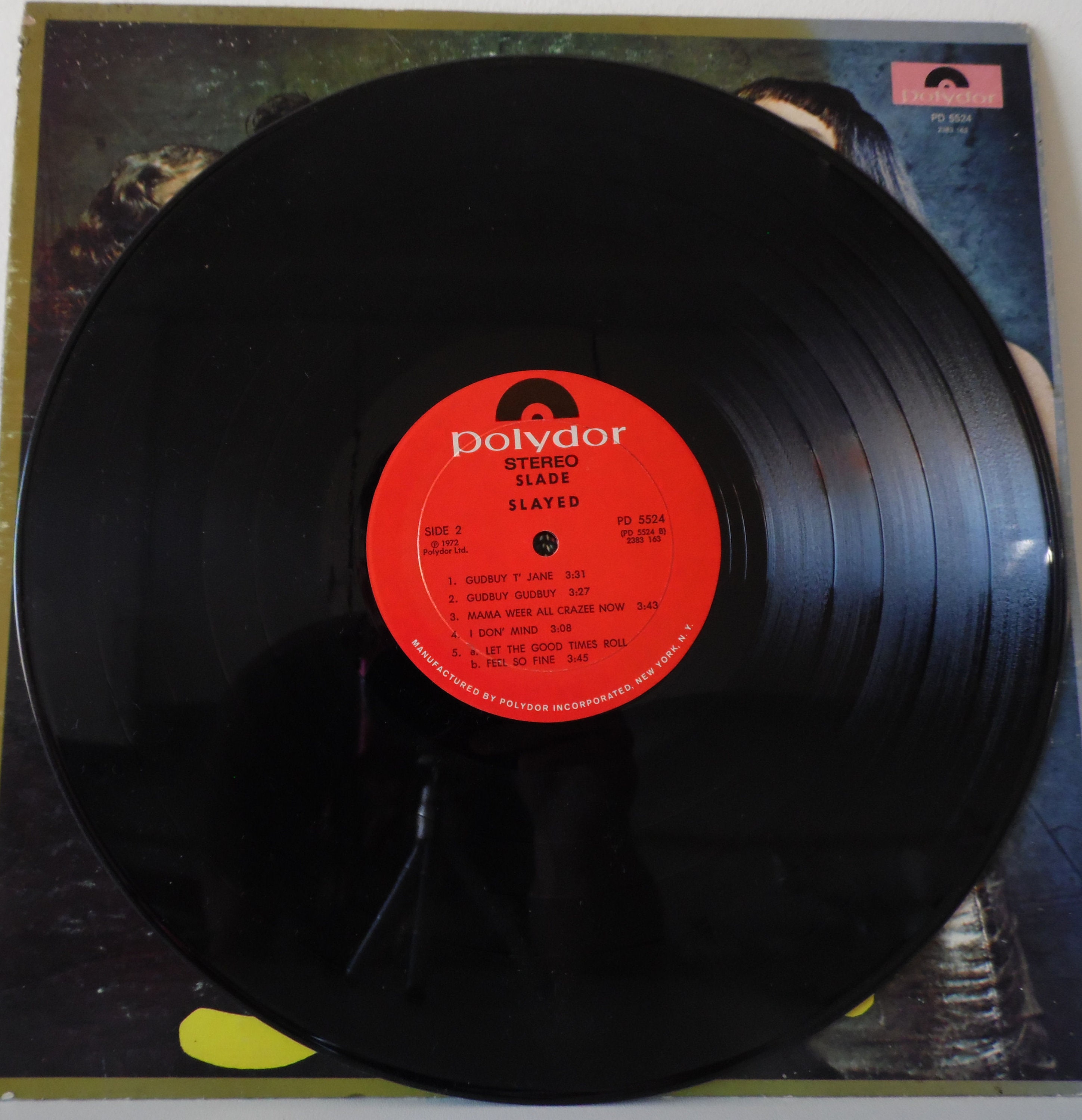 SLADE Slayed? 1972 Usa Issue Original 33 Rpm Vinyl Lp Album Record ...