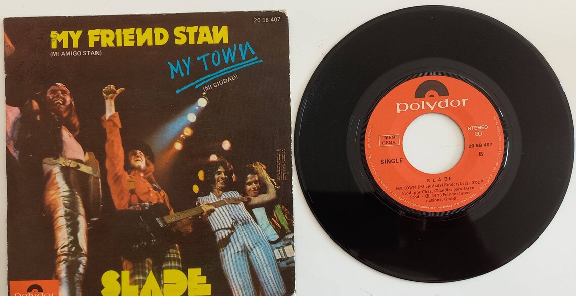 SLADE My Friend Stan (mi Amigo Stan) 1973 Spain Very Rare Original 7 ...