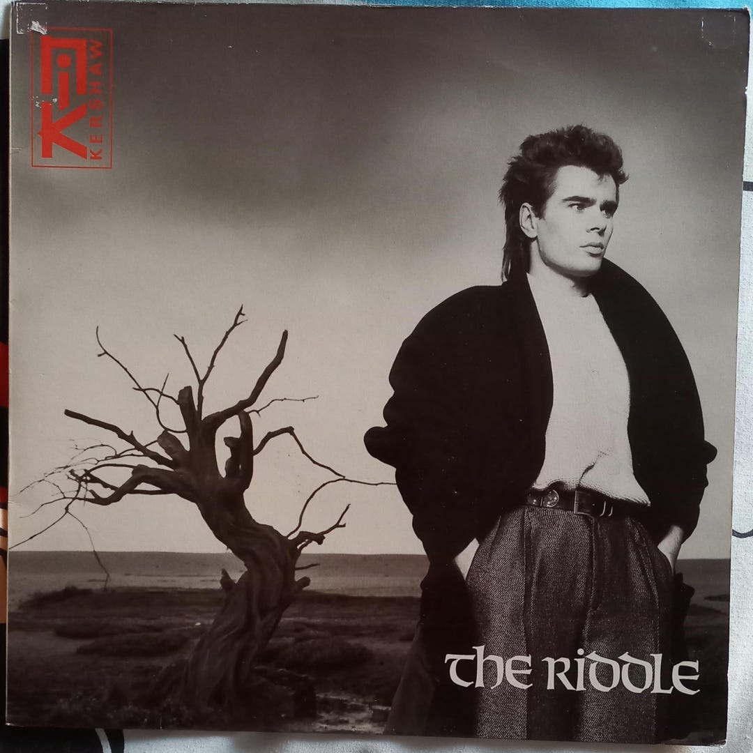 NIK KERSHAW the Riddle 1984 Uk Vinyl Lp Album Record MCF3245 - Etsy