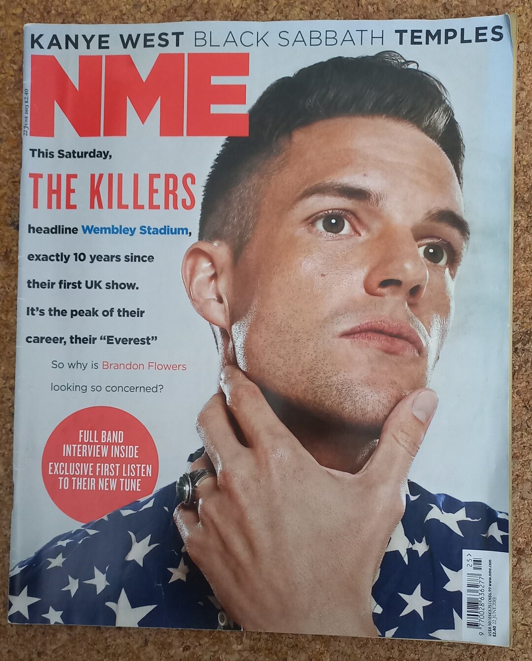 The Killers NME Rare Collectible Magazine - Etsy