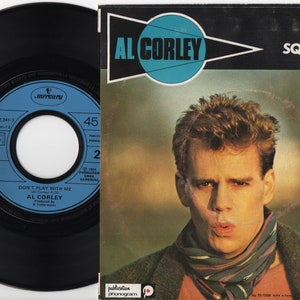 AL CORLEY Square Rooms 1984 French Issue Original Rare 7" 45 Rpm Vinyl ...
