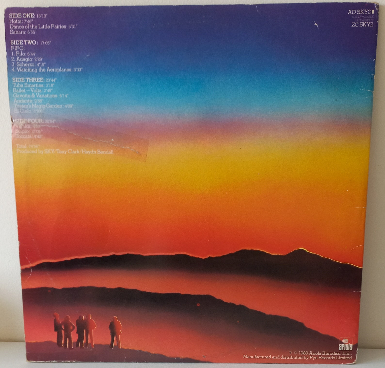 SKY Sky 2 1980 Uk Issue Original Double Vinyl Lp 33rpm Album Record ...