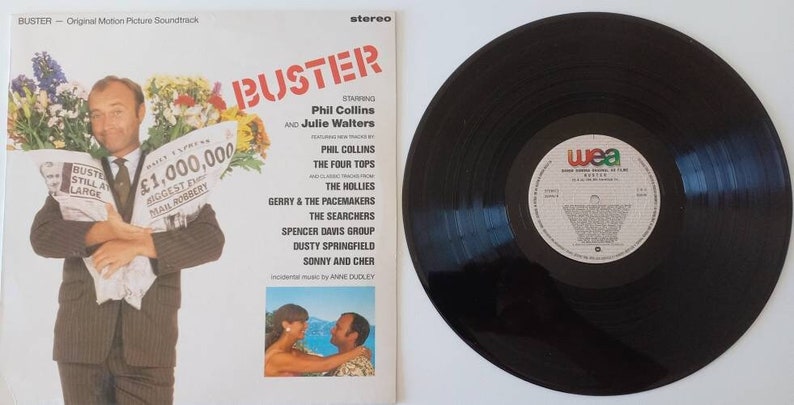 PHIL COLLINS Buster Original Motion Picture Soundtrack 1988 Portugal ...