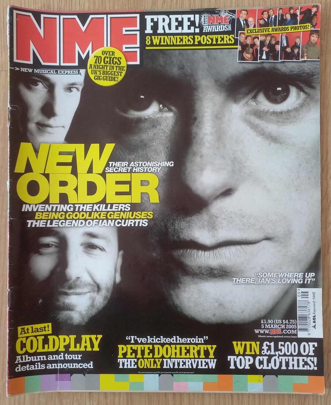 New Order NME Collectible Rare Magazine - Etsy