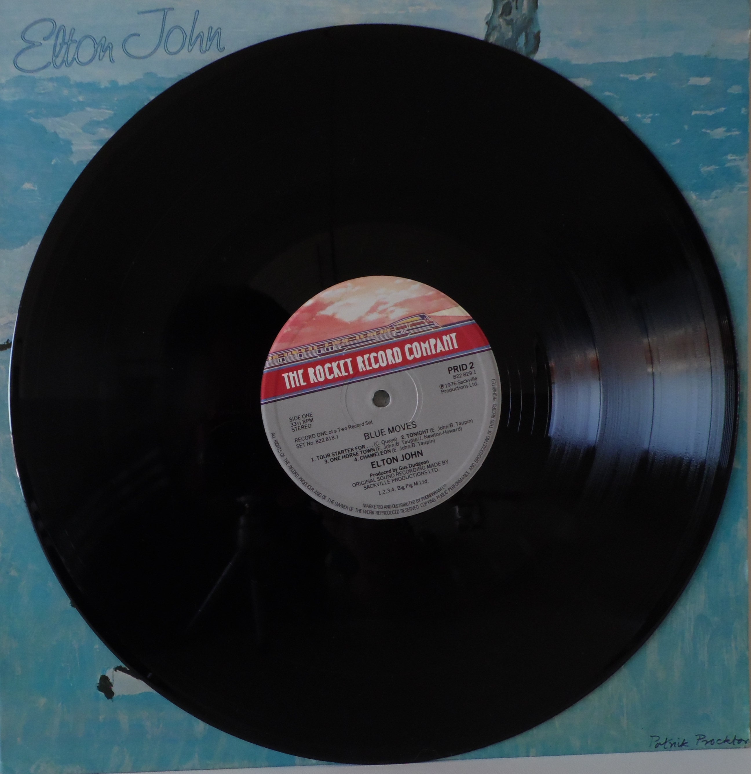 Elton John - Blue Moves Vinyl LP, 1976 UK Issue - Etsy UK