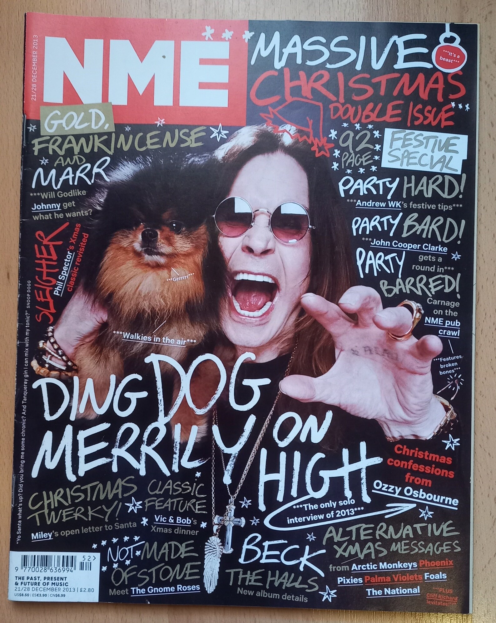 Ozzy Osbourne Christmas Double Issue NME Collectible Magazine - Etsy