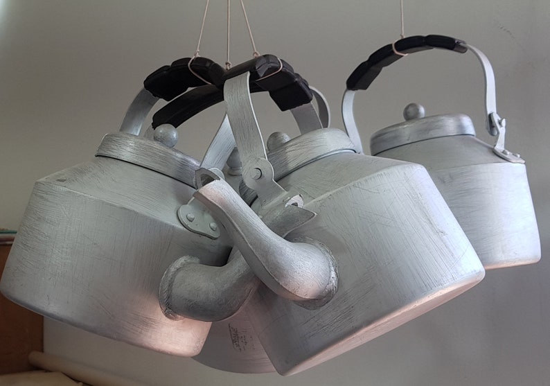 TEAPOT IN Recycled ALUMINUM Hand-painted Boho Tea Pot Painting - Etsy