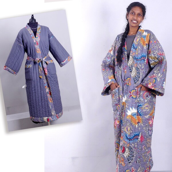 Quilted Robe - Etsy