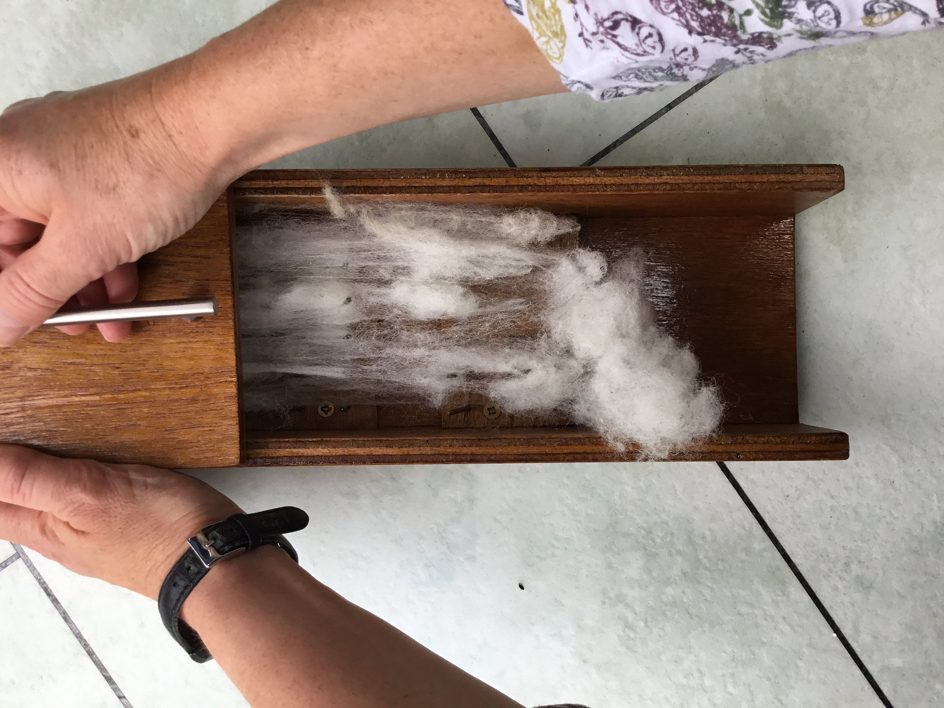 Wool Picker Small Woolpicker Perfect to Comb Washed Fleece Prior to ...