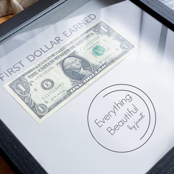 First Dollar - Etsy