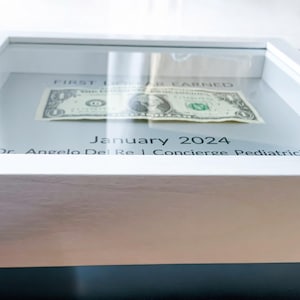 First Dollar Frame: Personalized New Business Gift, Entrepreneur Office ...