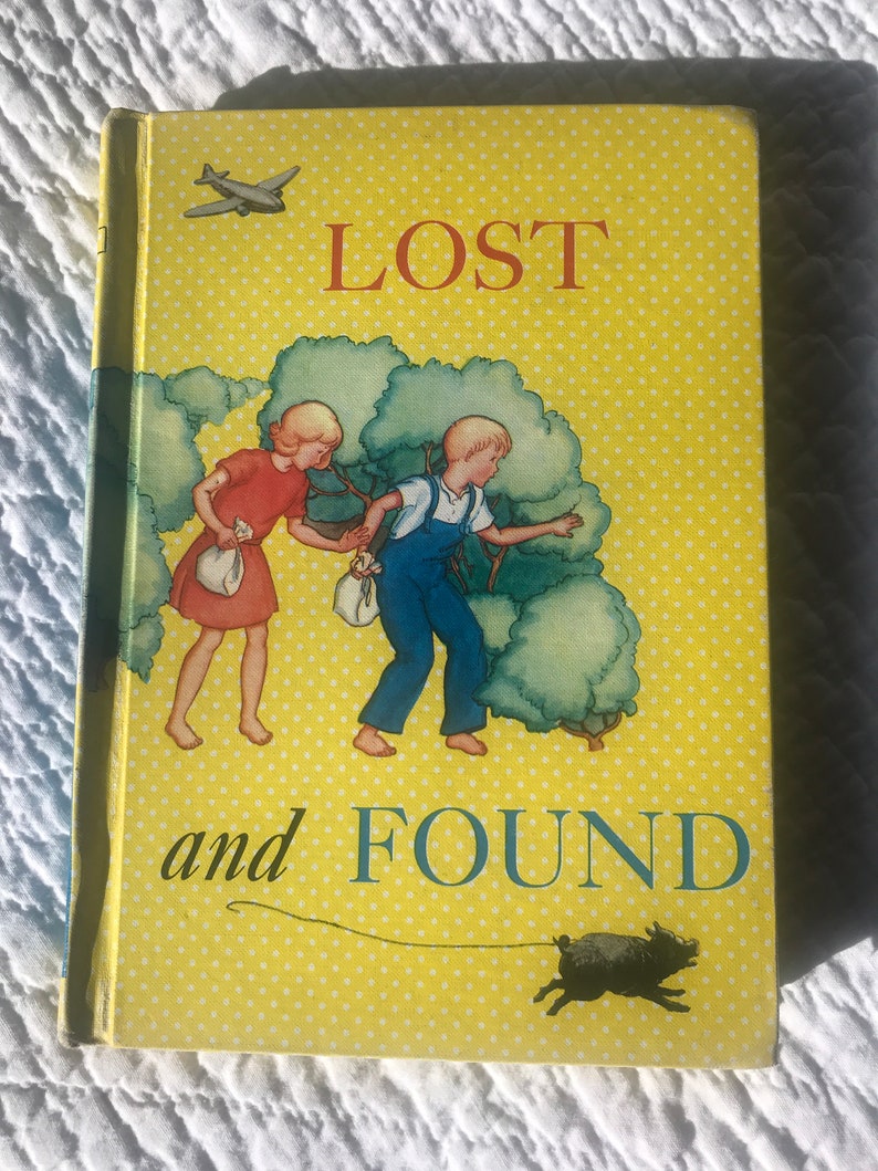 Vintage Lost and Found School Book Reading for Interest - Etsy