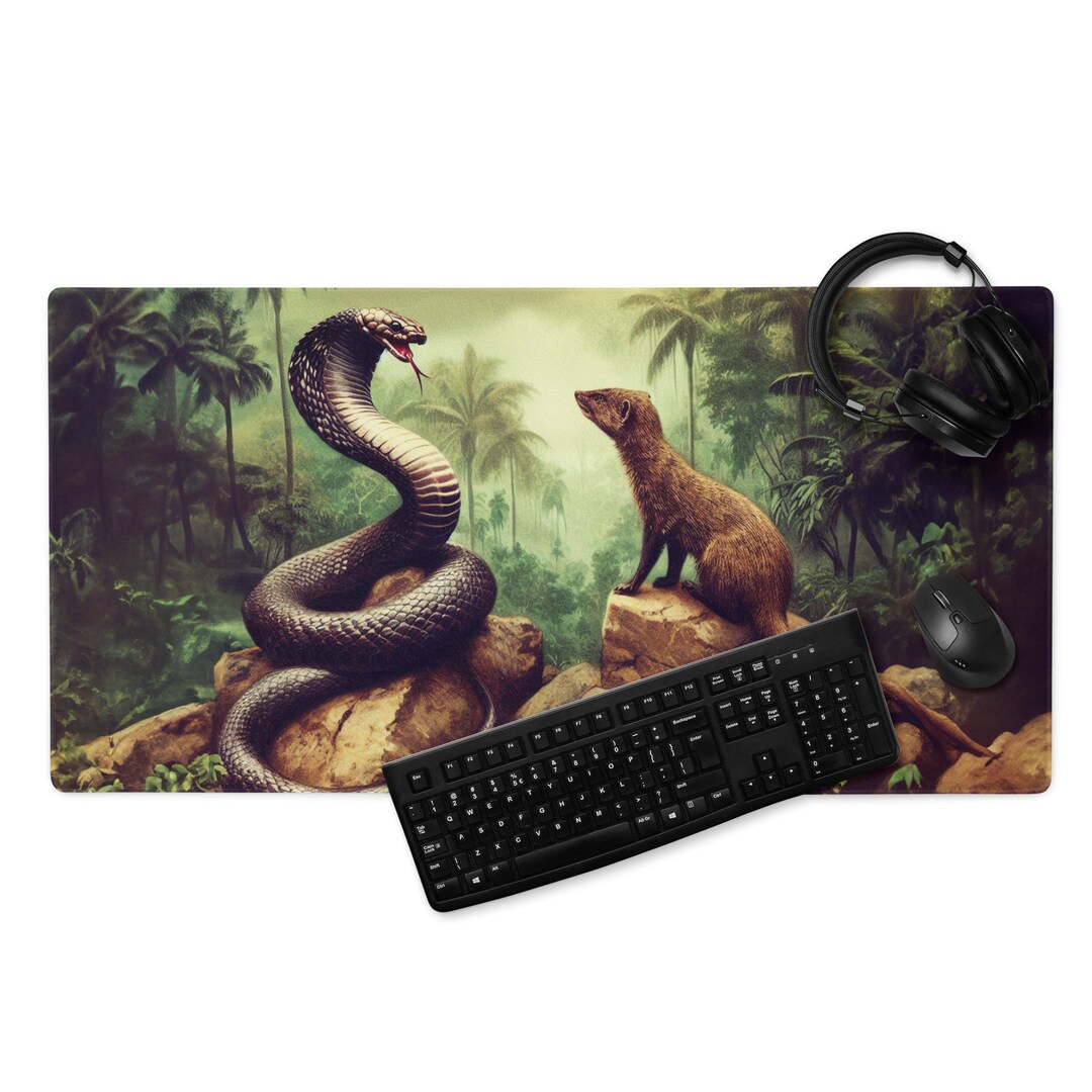 Cobra Vs. Mongoose Gaming Mouse Pad - Etsy