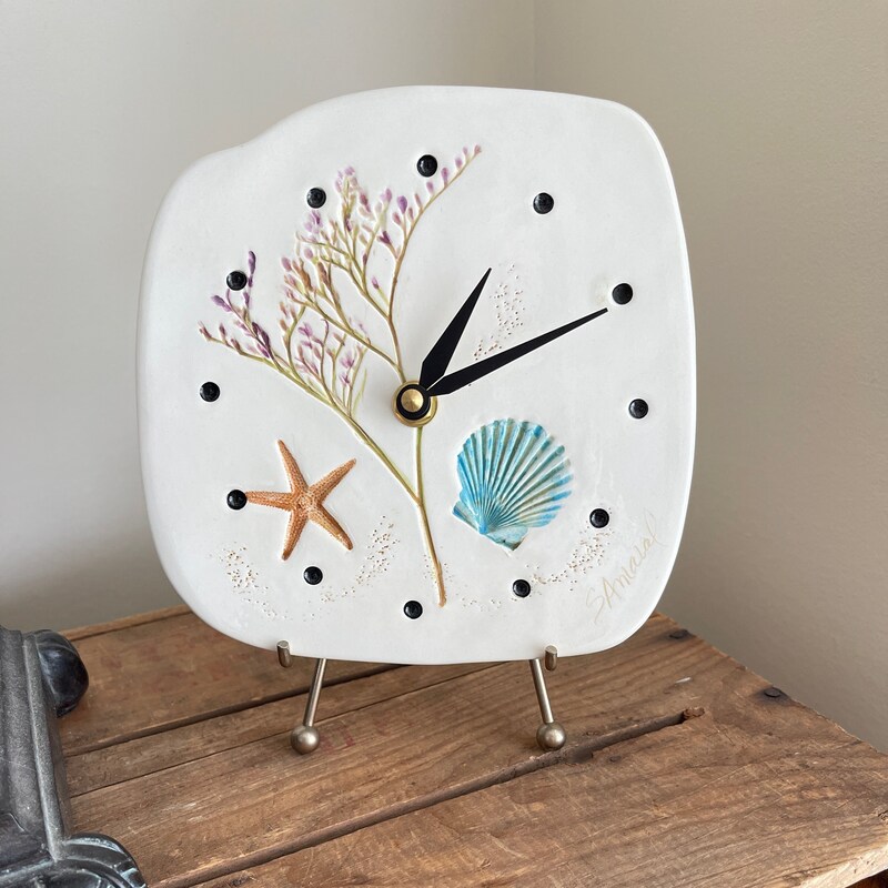 Beach Clock - Etsy