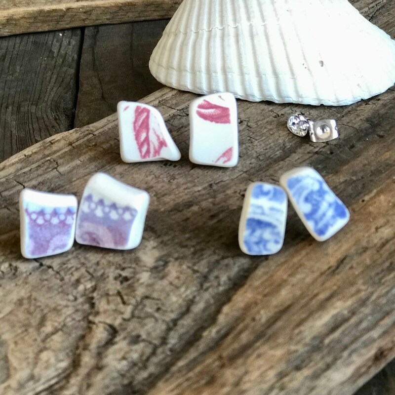 Pottery Earrings - Etsy