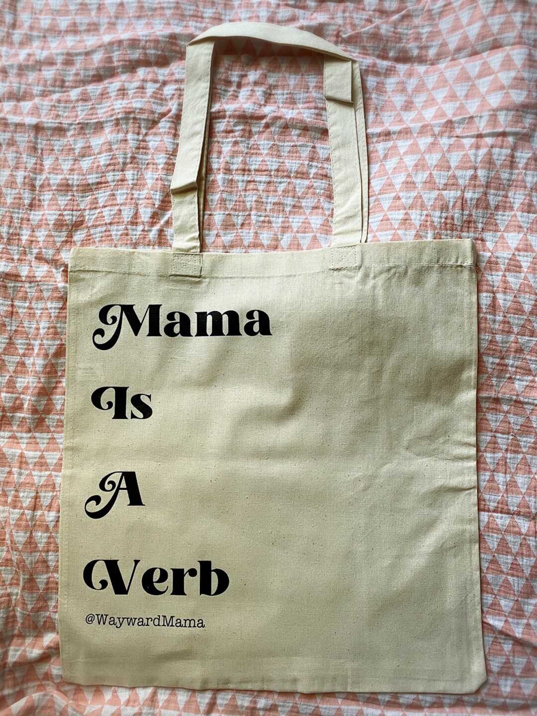 Mama is A Verb Lightweight Tote Bag - Etsy
