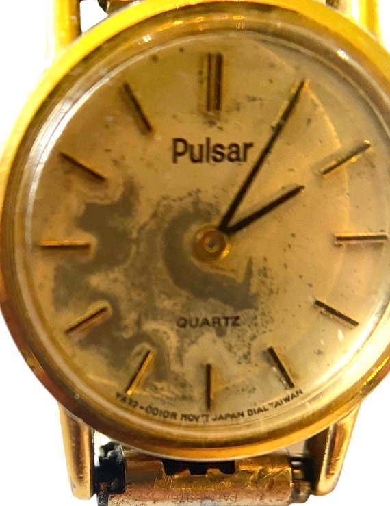 Pulsar Vintage Quartz Watch/Y432-0010/90's Ladies Wor… - Gem