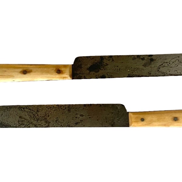 Antique Bone Handle Knife - Etsy