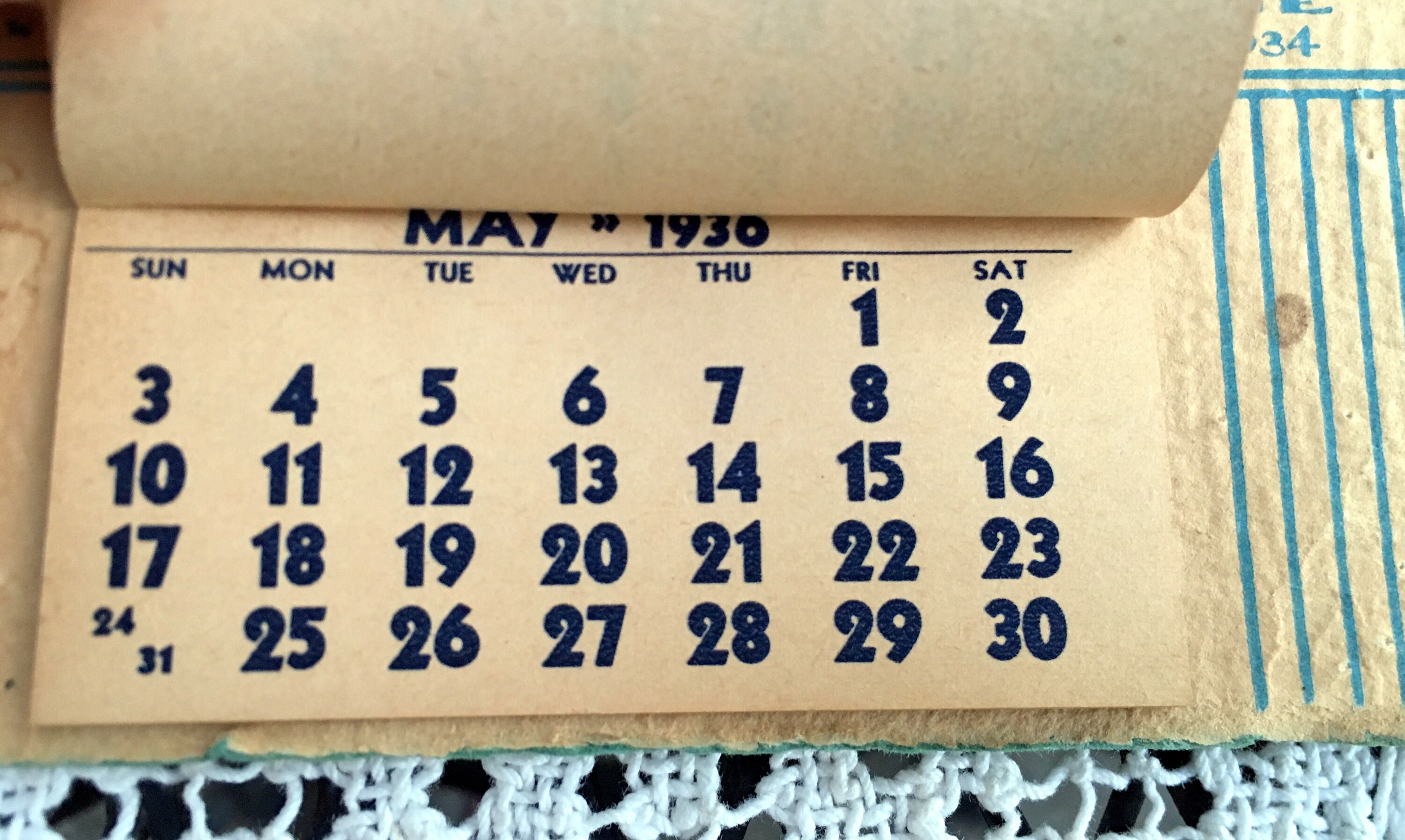 DIONNE QUINTS 1936 Calendar/colorized Photo Calendar/1936 Dionne Quints ...