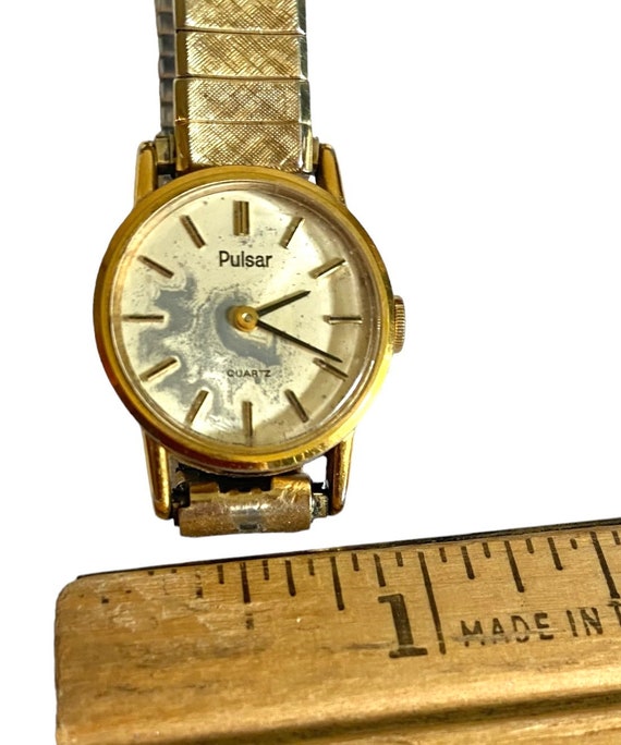 Pulsar Vintage Quartz Watch/Y432-0010/90's Ladies Wor… - Gem