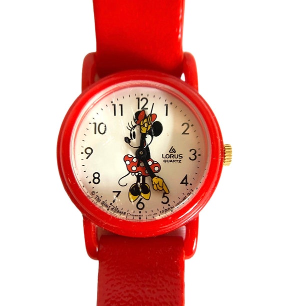Working Disney Lorus Quartz MINNIE MOUSE Watch on New… - Gem