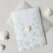 Beach Wedding Invitation Vellum Jacket Seashell Vellum Wrap for 5x7 ...