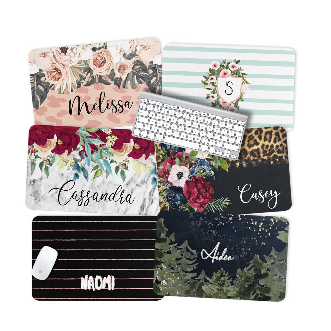 Custom Desk Pad, Personalized Desk Cushion Pad, Monogrammed Desk ...