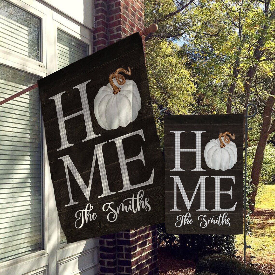 Personalized Welcome Flags House Flags Garden Flags Porch - Etsy