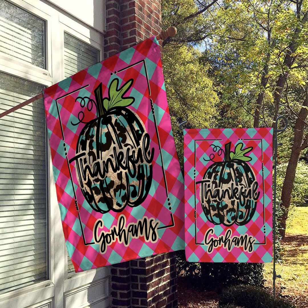 Personalized Welcome Flags, House Flags, Garden Flags, Porch Flags,yard ...