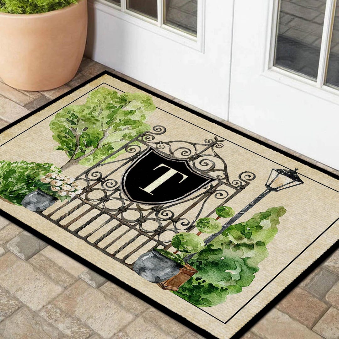 Door Mat, Personalized Mat, Outdoor or Indoor, Floor & Entry Mat, Large ...
