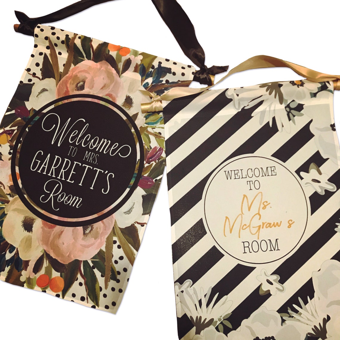 Personalized Teacher Classroom Flags Custom Teacher Classroom | Etsy