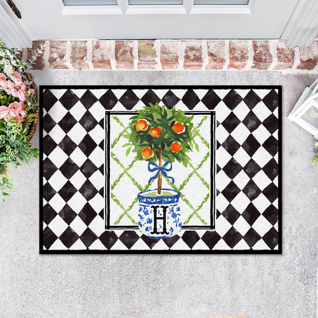 Door Mat, Personalized Mat, Outdoor or Indoor Mat, Floor & Entry Mat ...
