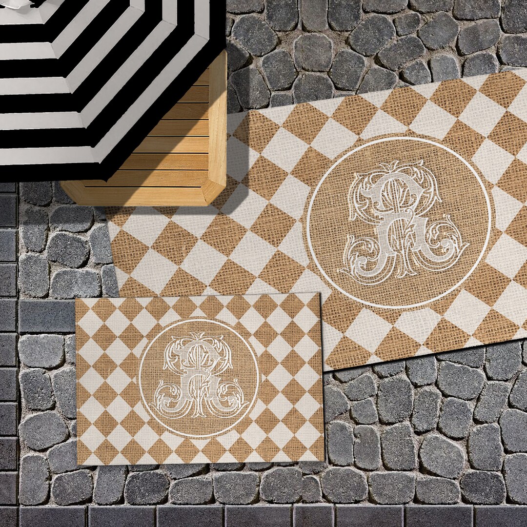 Personalized Outdoor Rug, Custom Outdoor Mat, Pool Runner Mat, Patio ...