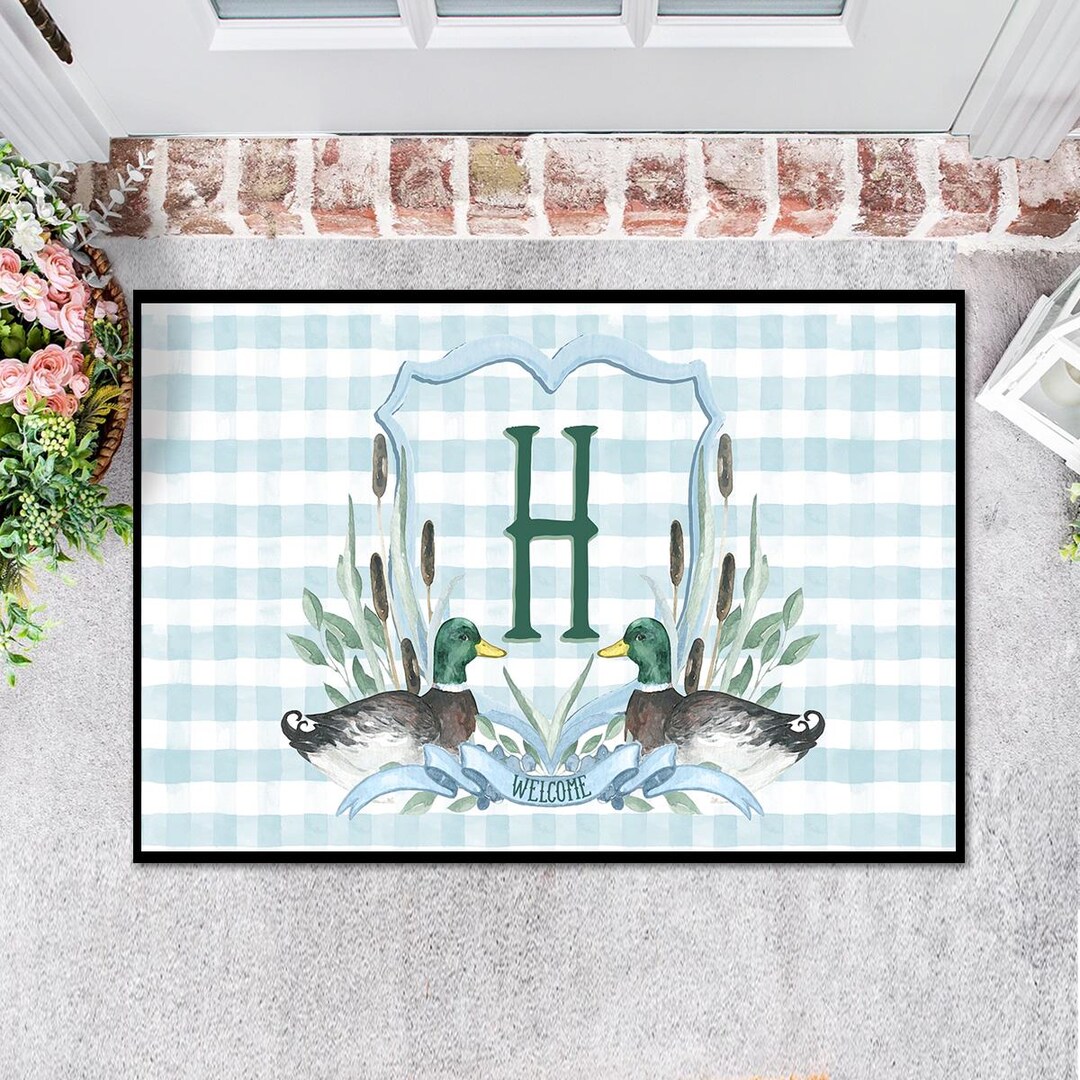 Door Mat, Personalized Mat, Outdoor or Indoor Mat, Floor & Entry Mat ...