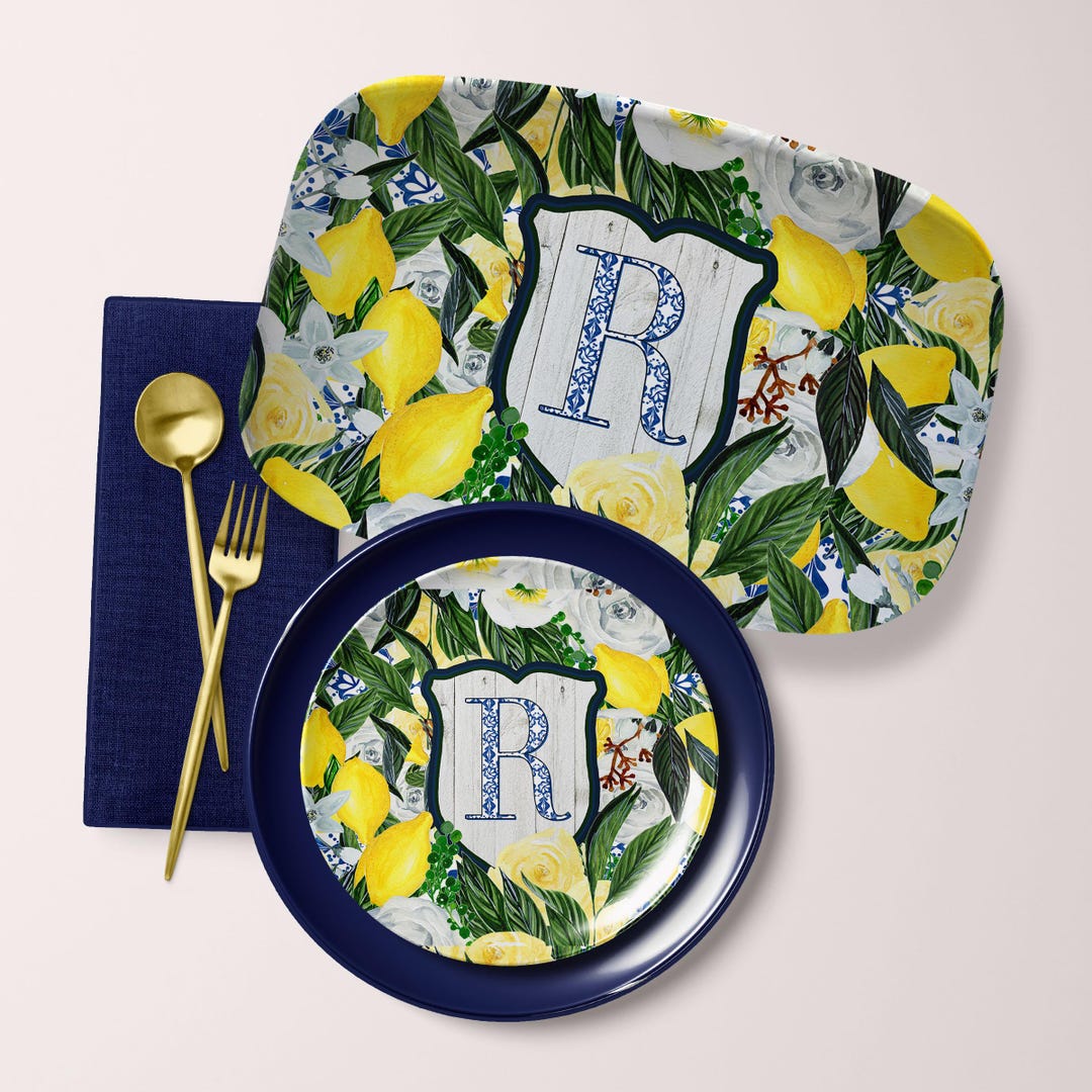 Personalized Platter, Custom Serving Platter, Monogram, Wedding Gift ...