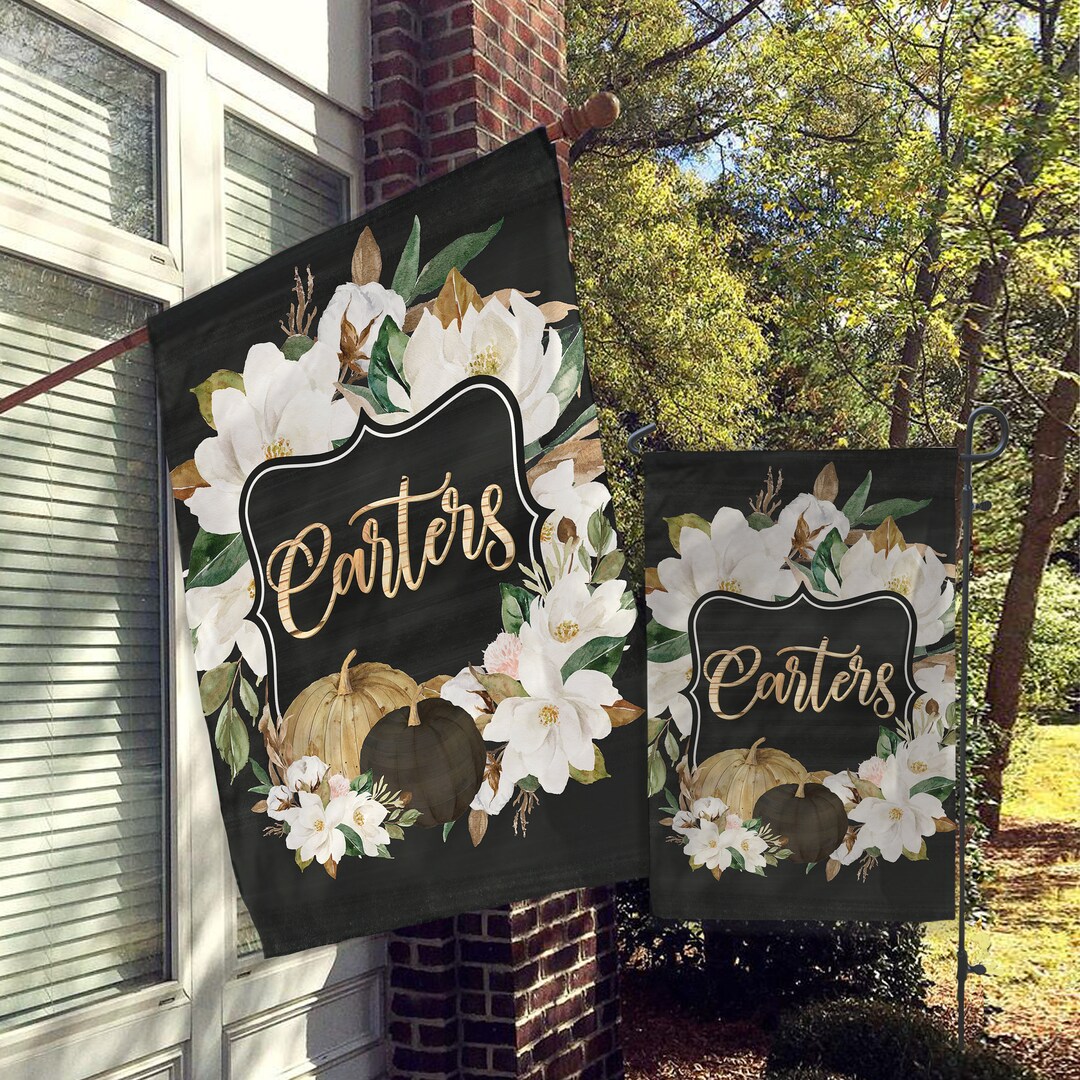 Personalized Welcome Flags, House Flags, Garden Flags, Porch Flags ...