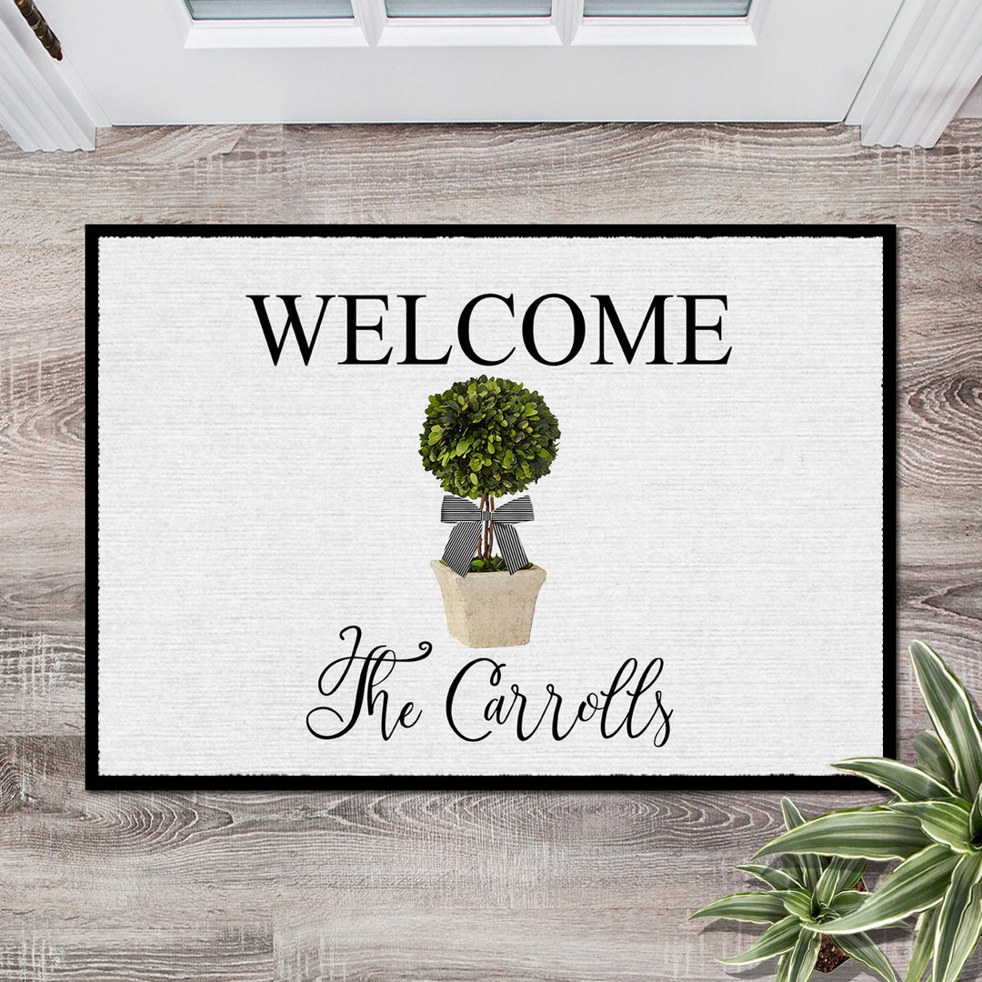 Door Mat, Personalized Mat, Outdoor or Indoor Mat, Floor Mat, Entry Mat ...
