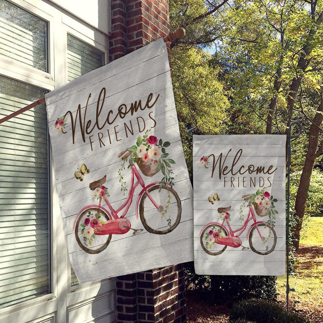 Welcome Flags, House Flags, Garden Flags, Porch Flags, Yard Flags ...