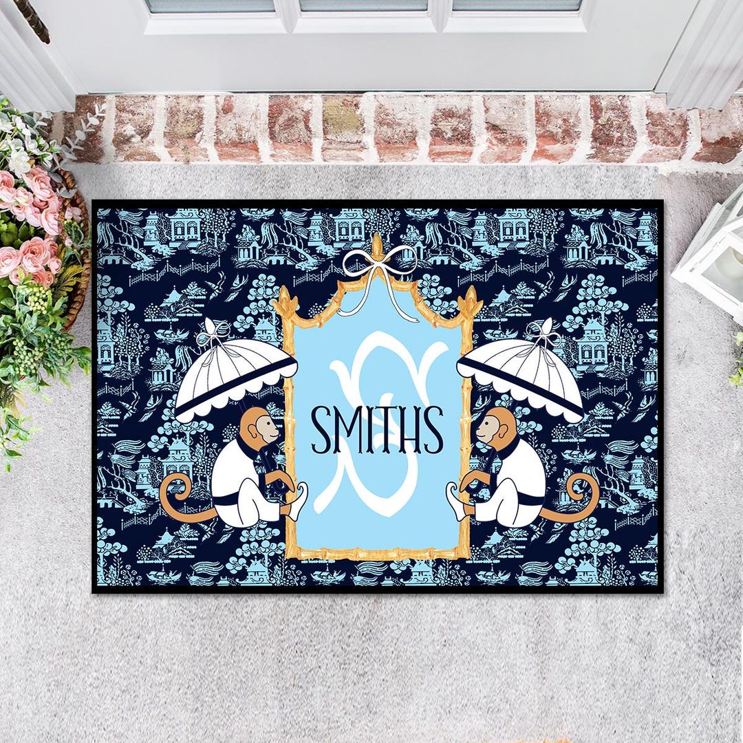 Door Mat, Personalized Mat, Outdoor or Indoor Mat, Floor & Entry Mat ...