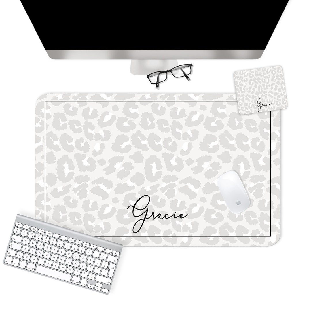 Custom Desk Pad, Personalized Desk Cushion Pad, Monogrammed Desk ...