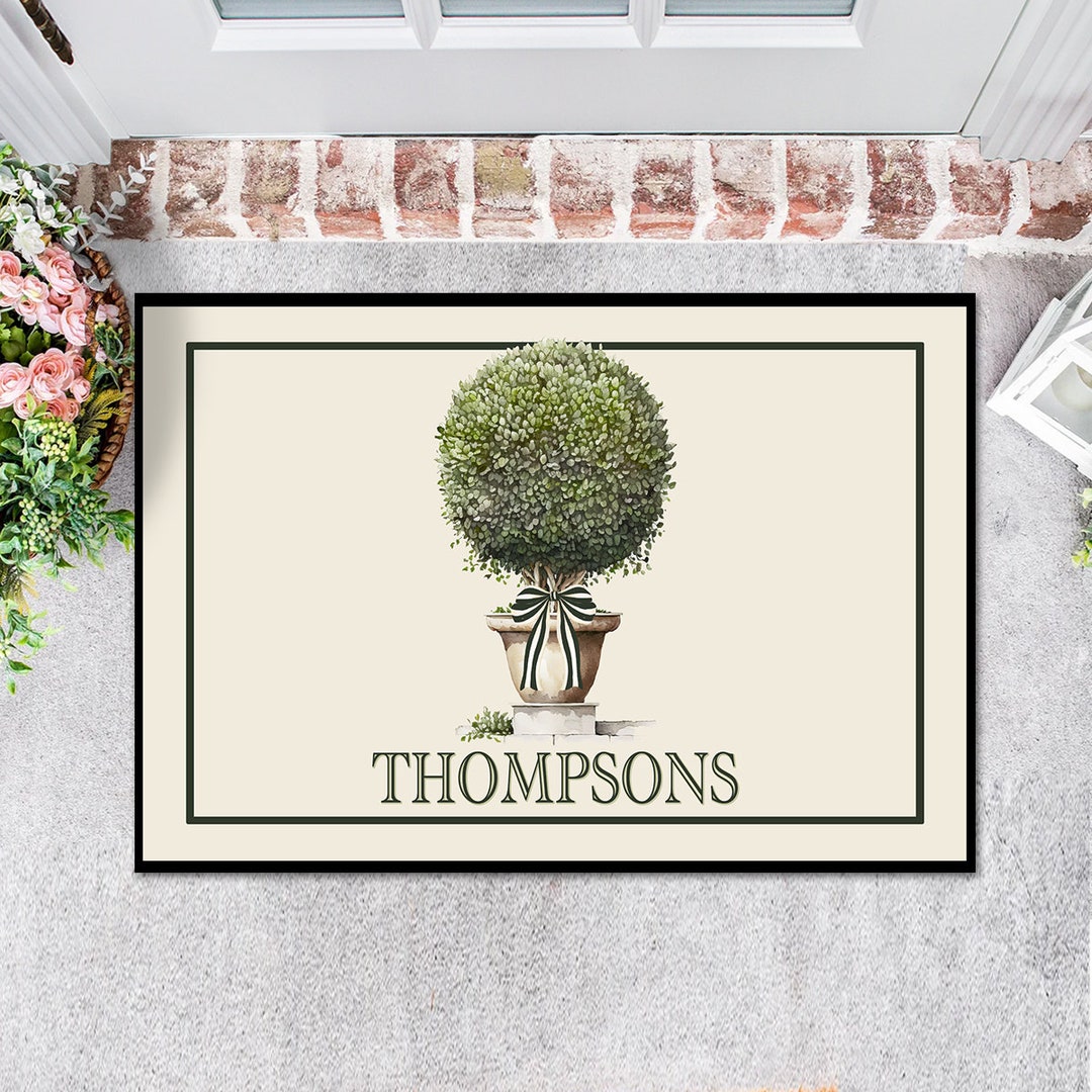 Door Mat, Personalized Mat, Outdoor or Indoor Mat, Floor Entry Mat ...