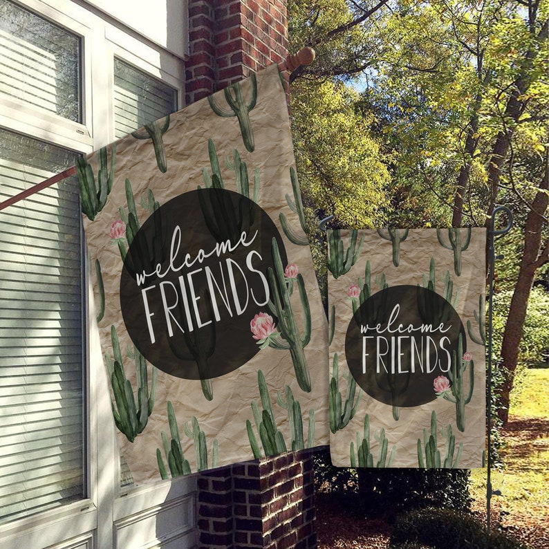 Welcome Flags House Flags Garden Flags Porch Flags Yard | Etsy