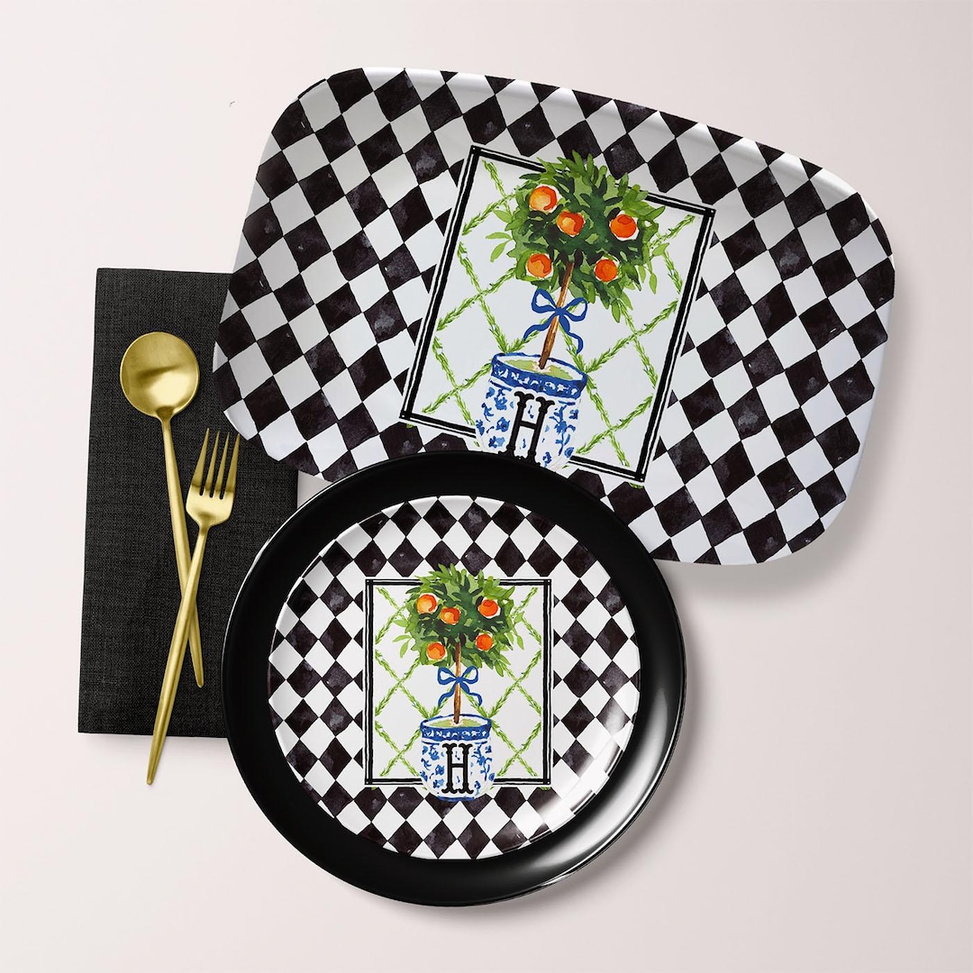 Personalized Platter, Custom Serving Plate, Monogram, Wedding Gift ...