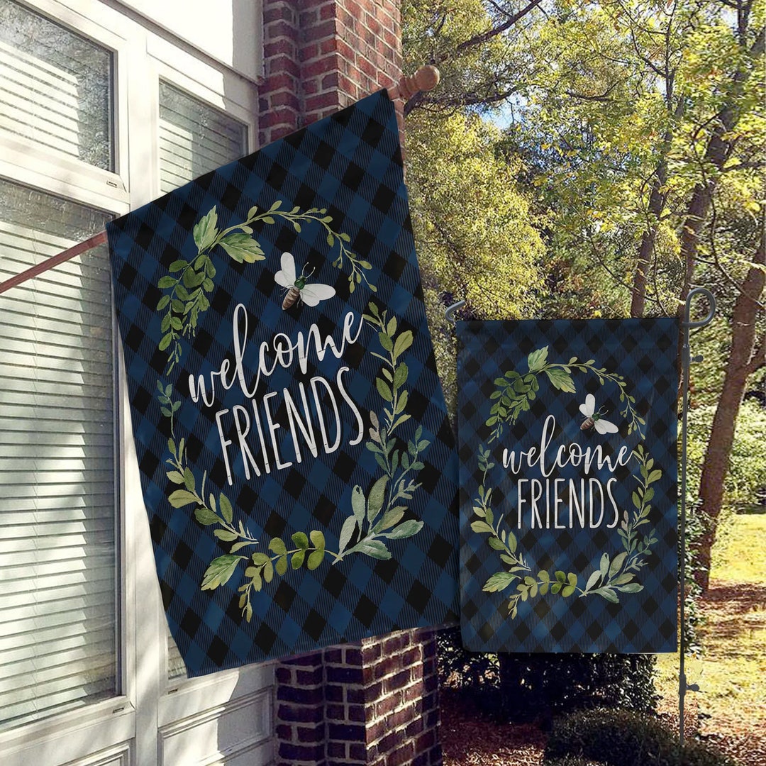 Welcome Flags, House Flags, Garden Flags, Porch Flags, Yard Flag ...