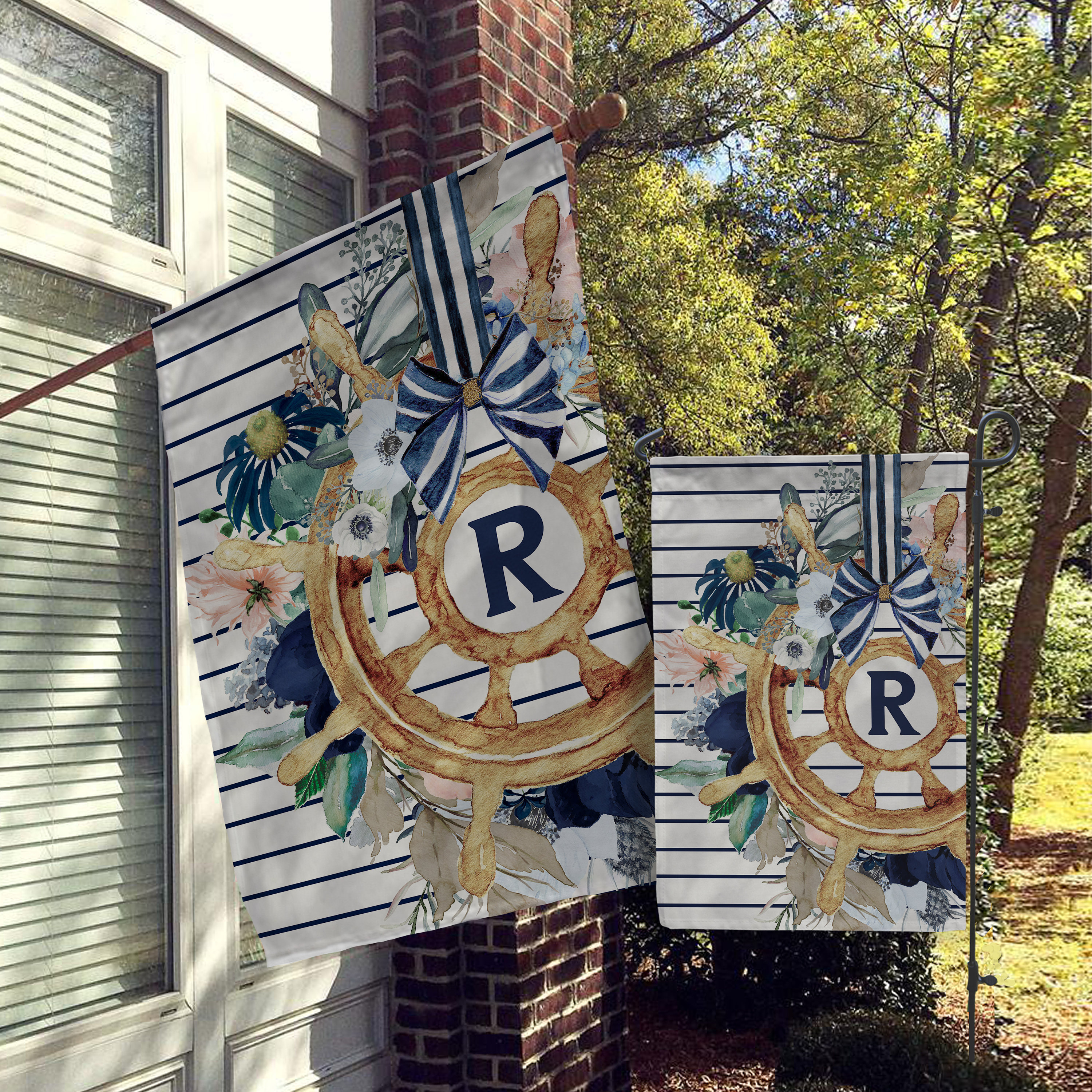 PersonalizedWelcome House Flag, Farmhouse House Flag