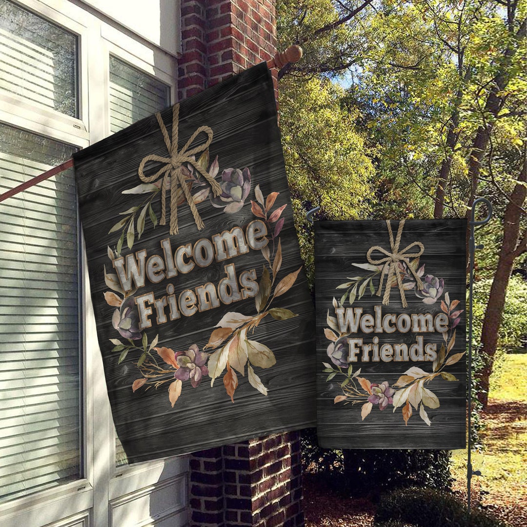 Welcome Flags, House Flags, Garden Flags, Porch Flags, Yard Flags ...