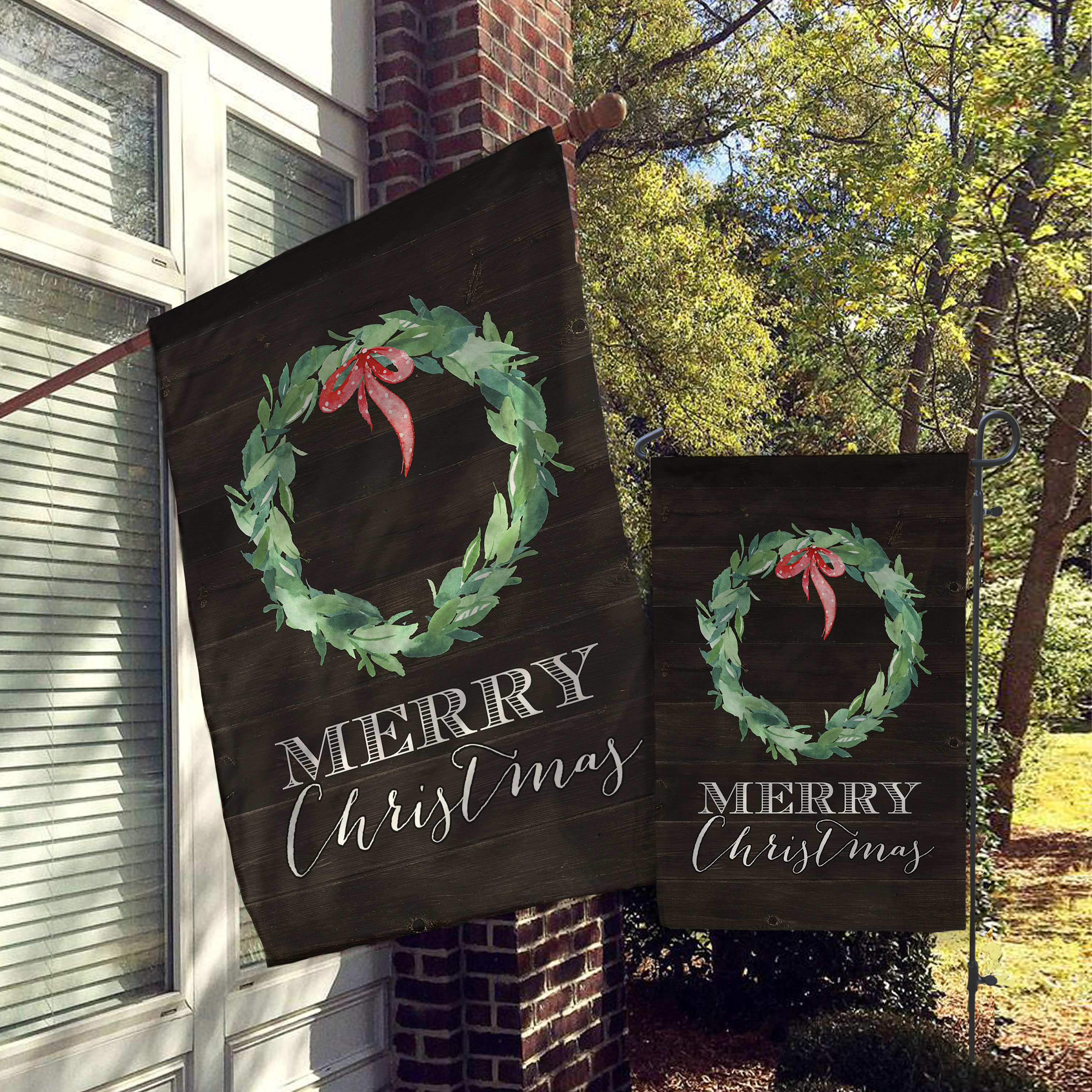 Christmas Flag Holiday Flag Merry Christams Flags Santa Etsy christmas-flag-holiday-flag-merry-christams-flags-santa-etsy