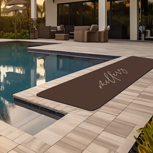 Personalized Outdoor Mat, Custom Outdoor Rug, Pool Runner Mat, Patio ...