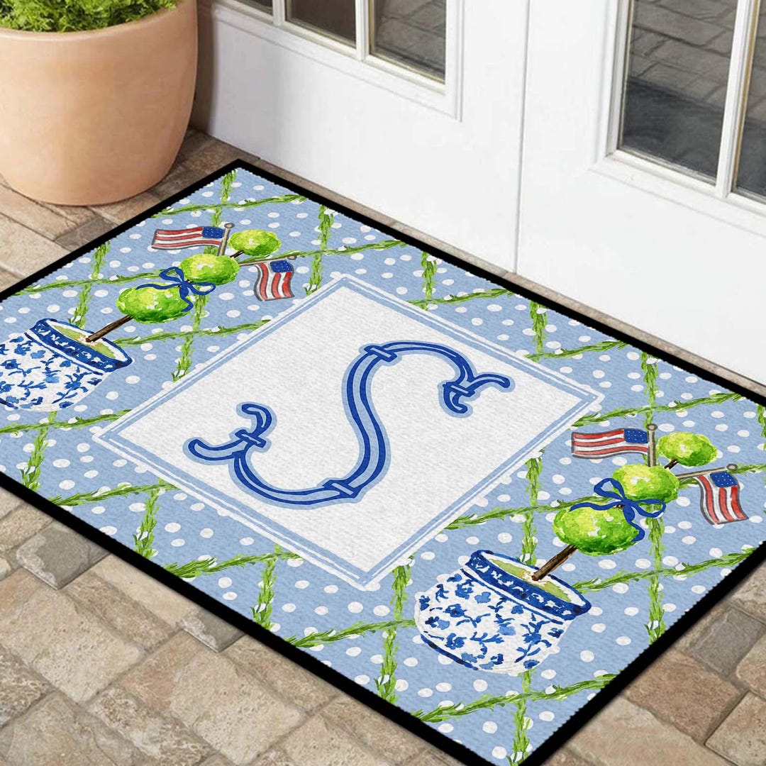 Door Mat, Personalized Mat, Outdoor or Indoor Mat, Floor Entry Mat ...
